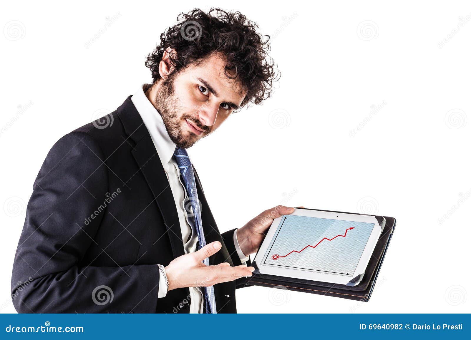 Businessman Examining Trend Stock Photo - Image of businessman ... Businessman Examining Trend Stock Photo - Image of businessman ...