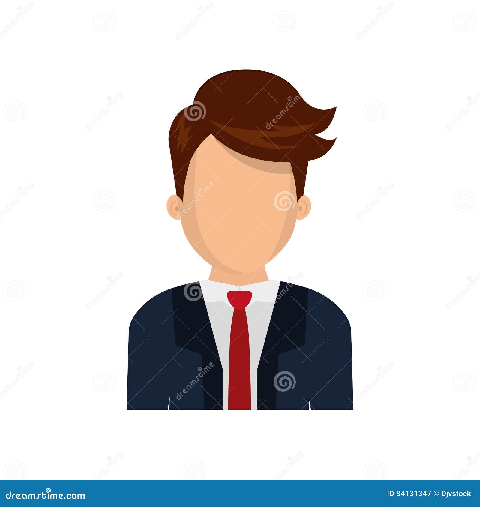 Businessman Executive Profile Stock Illustration - Illustration of ...