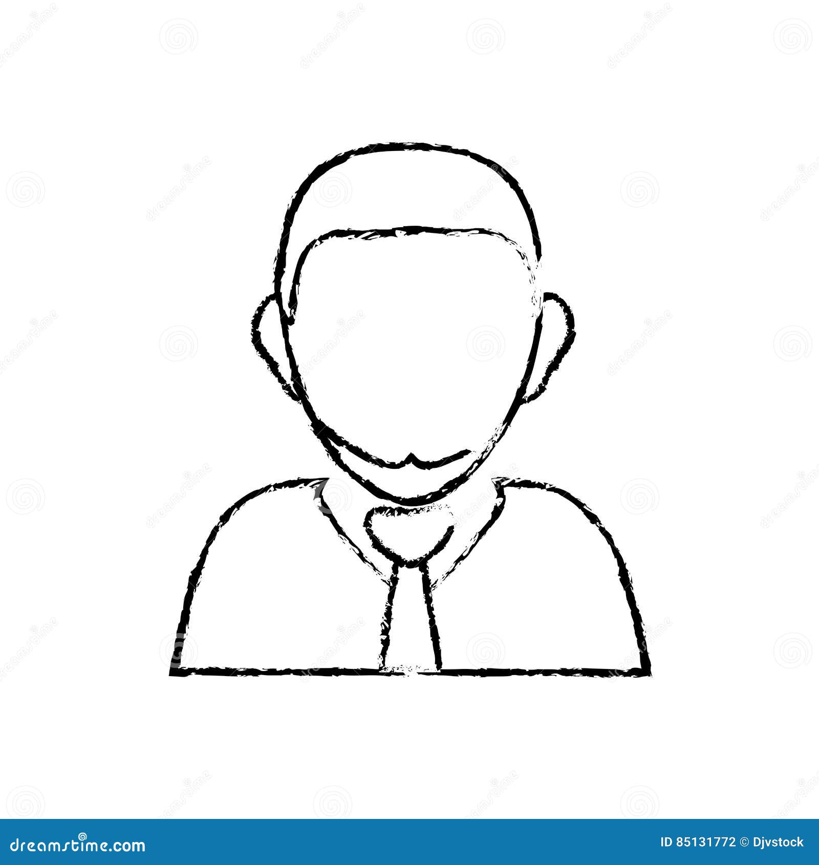 Businessman Executive Profile Stock Illustration - Illustration of ...