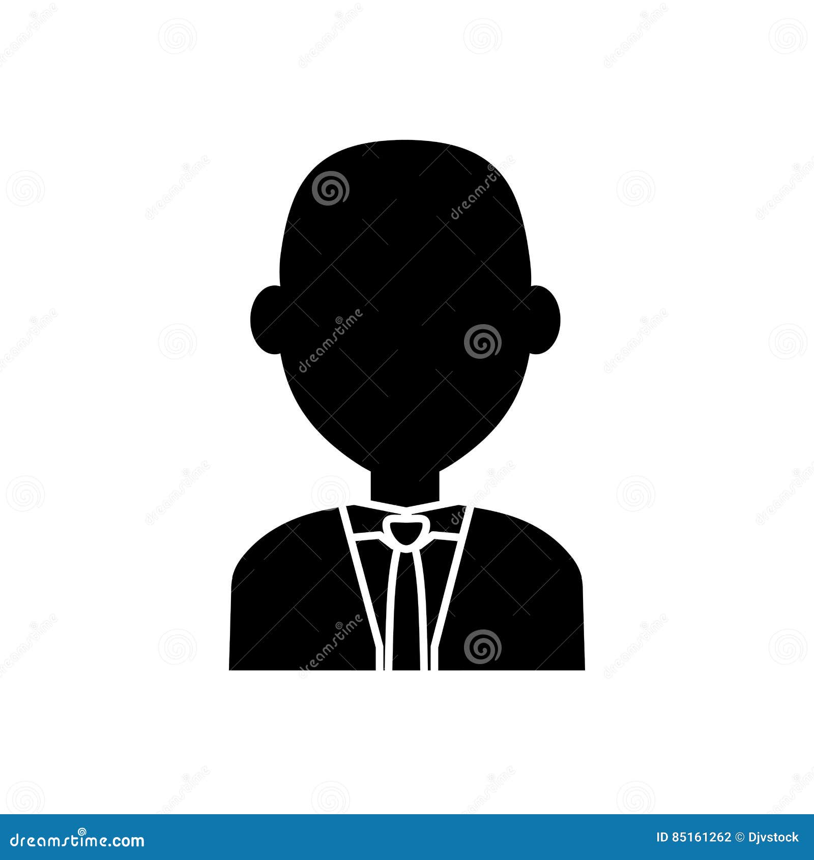 Businessman Executive Profile Stock Illustration - Illustration of ...