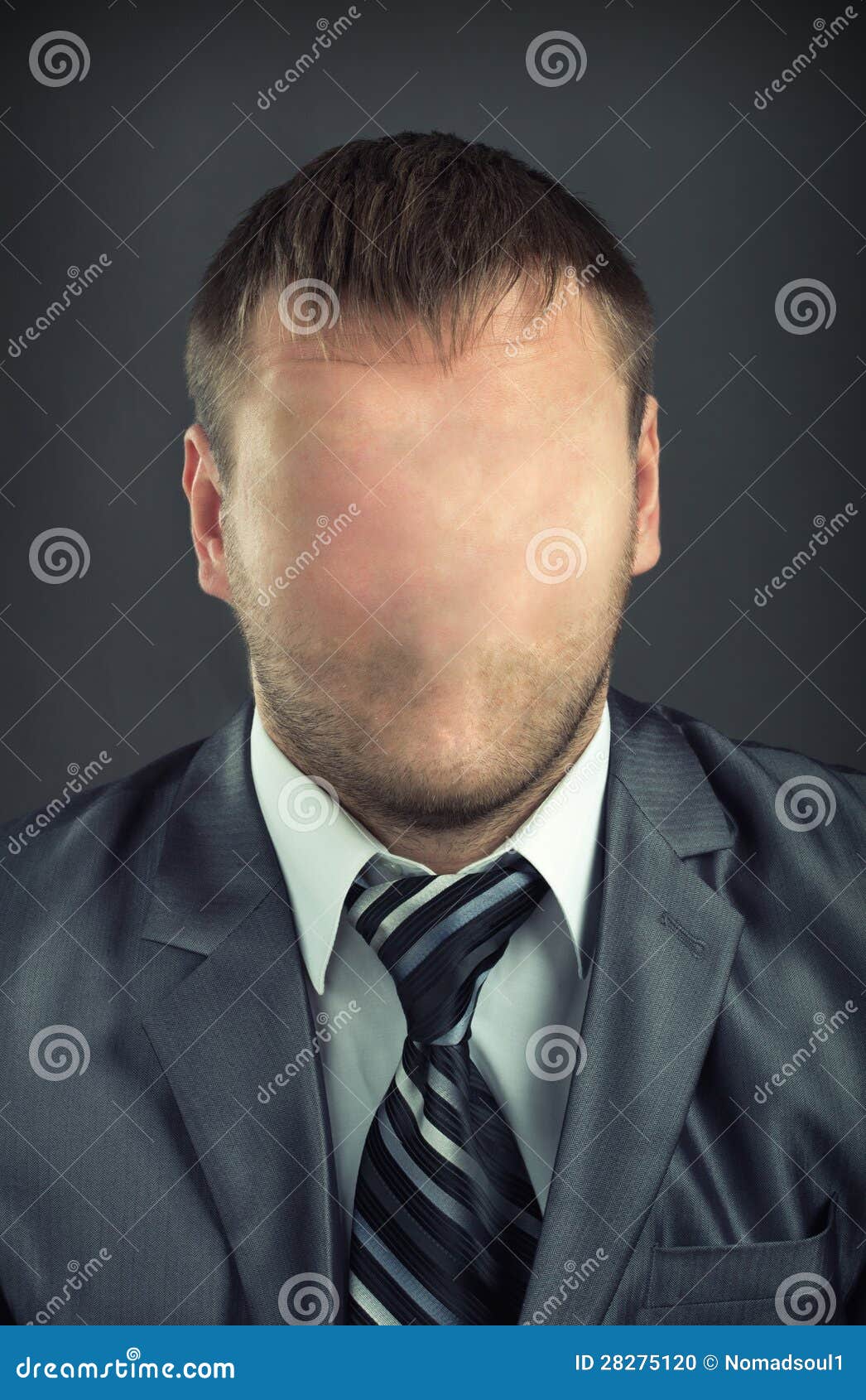 Businessman without face stock photo. Image of face, leadership - 28275120
