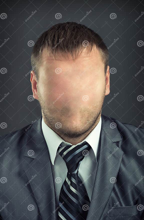 Businessman without face stock photo. Image of face, leadership - 28275120
