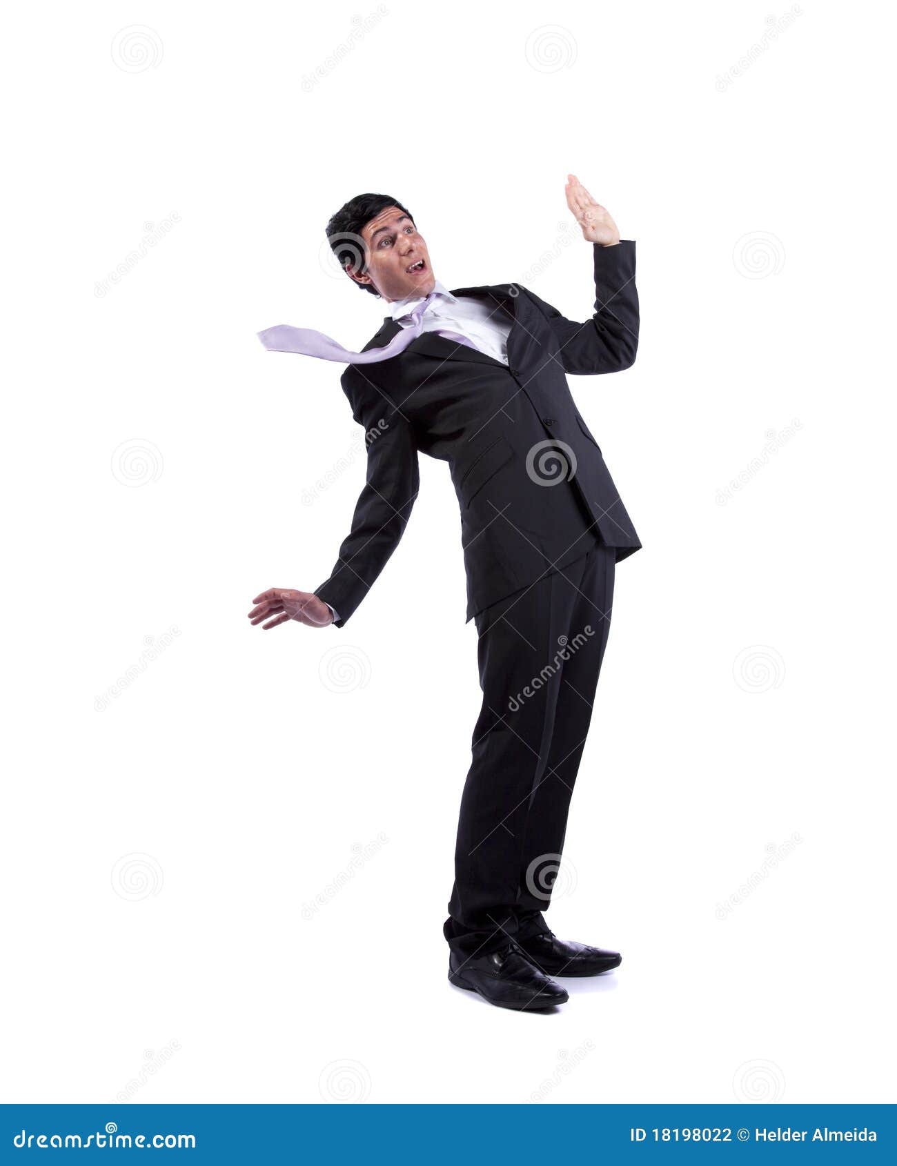 Businessman almost falling stock photo. Image of adult - 18198022