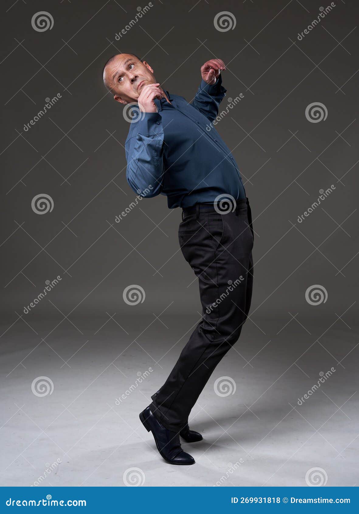 Businessman Falling Over Pushed from the Back Stock Photo - Image of ...