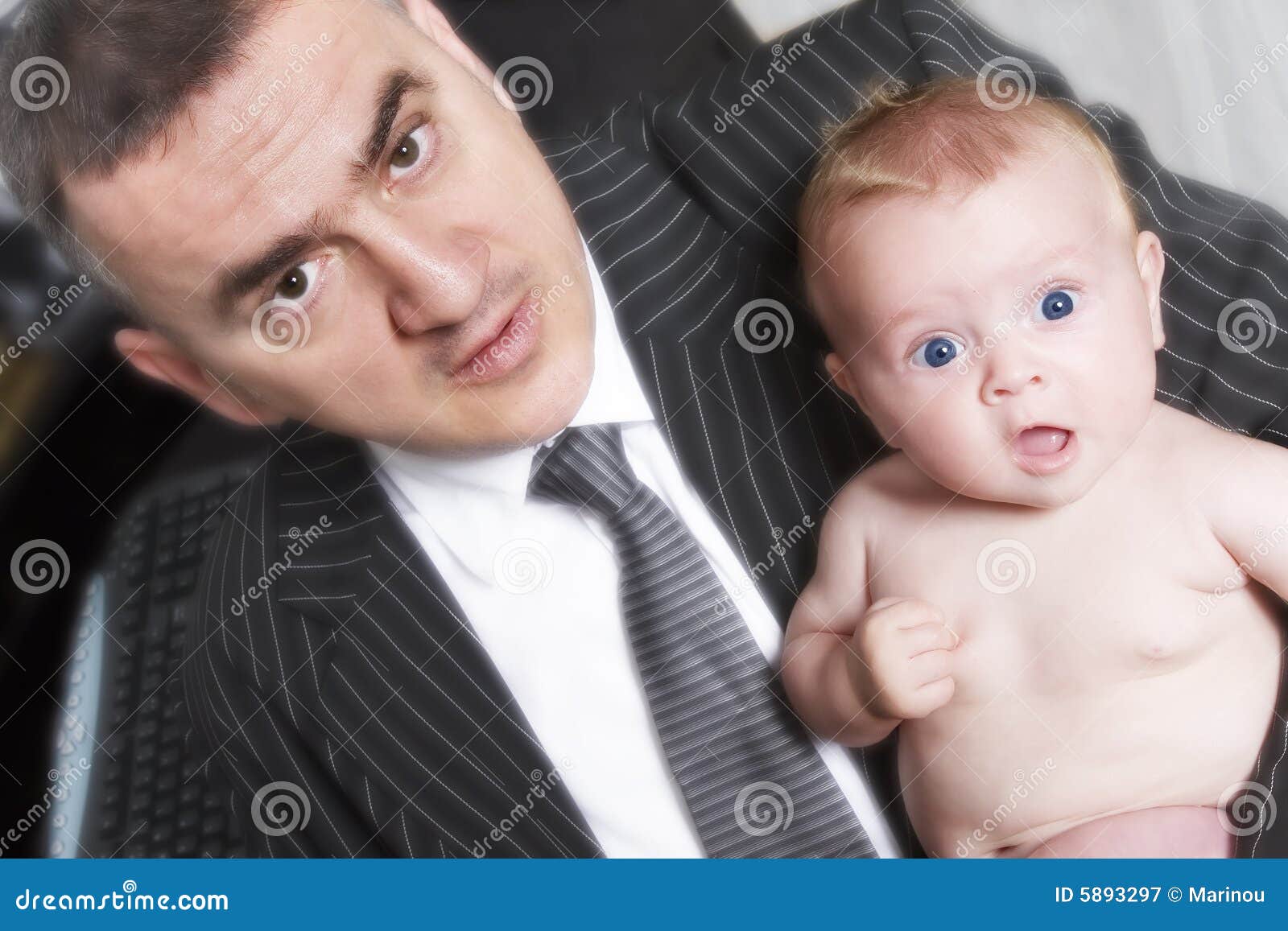 Businessman - father stock image. Image of necktie, blue - 5893297