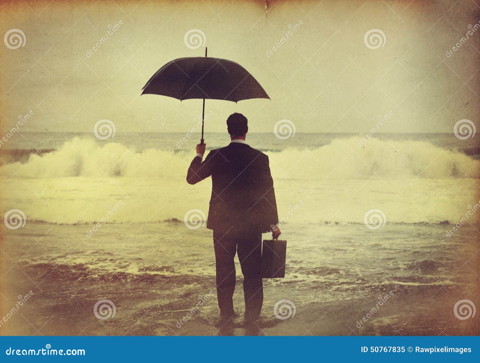Businessman Feeling in Blue Concept Stock Image - Image of occupation ...