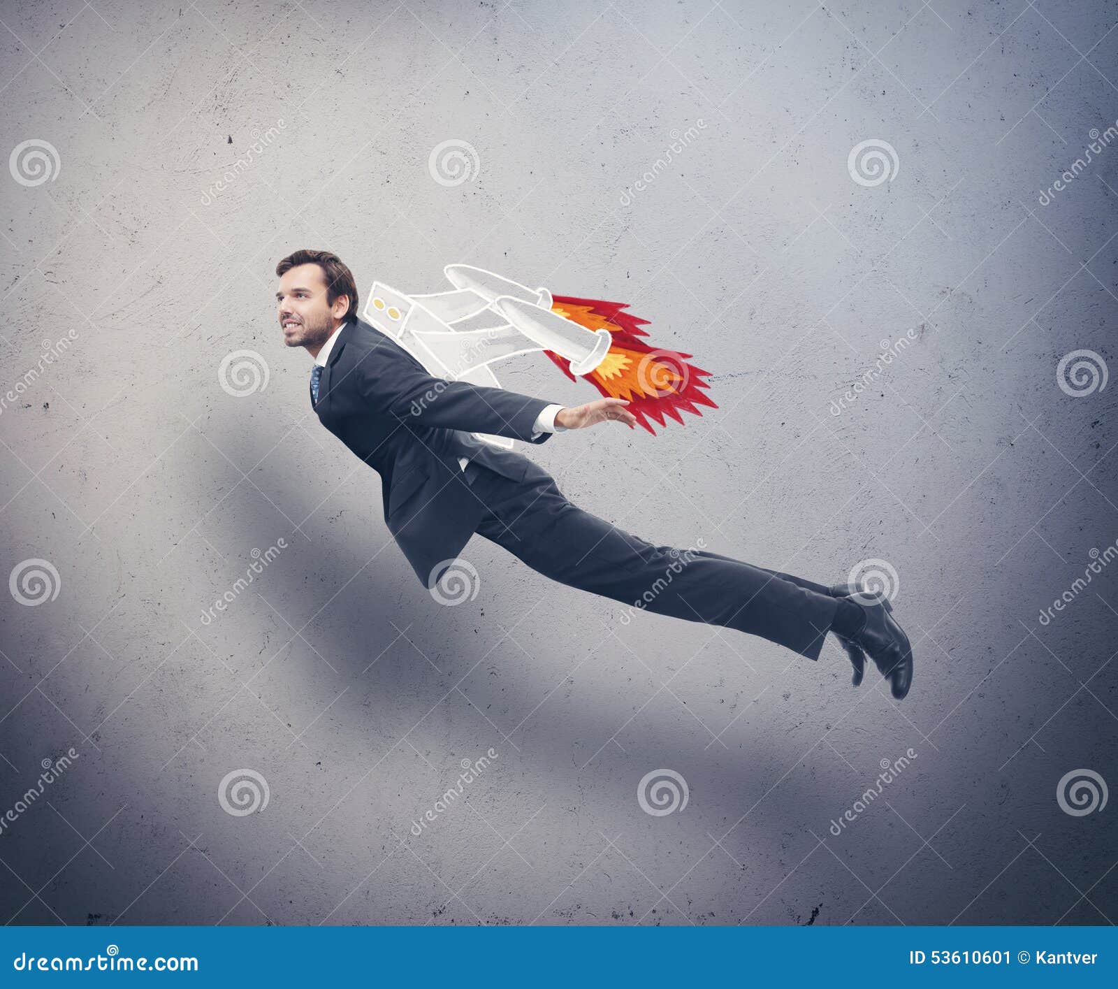 Businessman Fly, Flying, Business, Success Royalty-Free Stock Photo ...