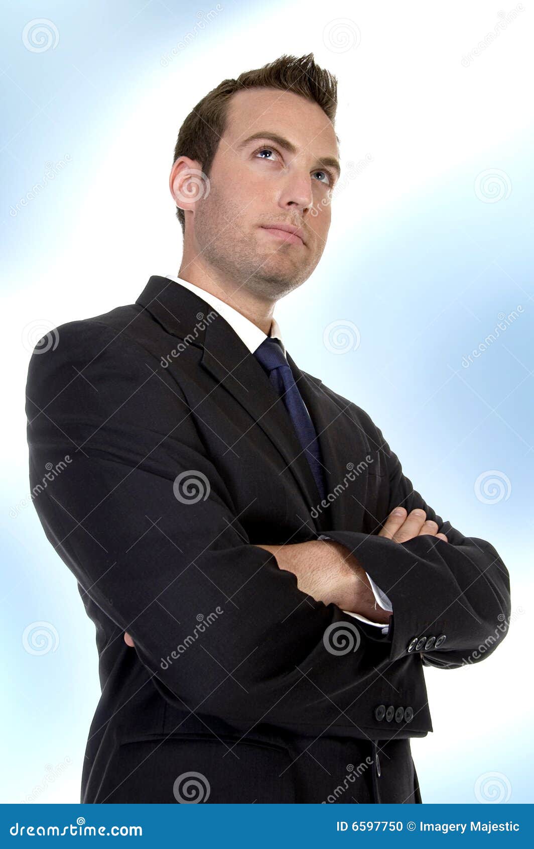Businessman Folding Hands Picture. Image: 6597750