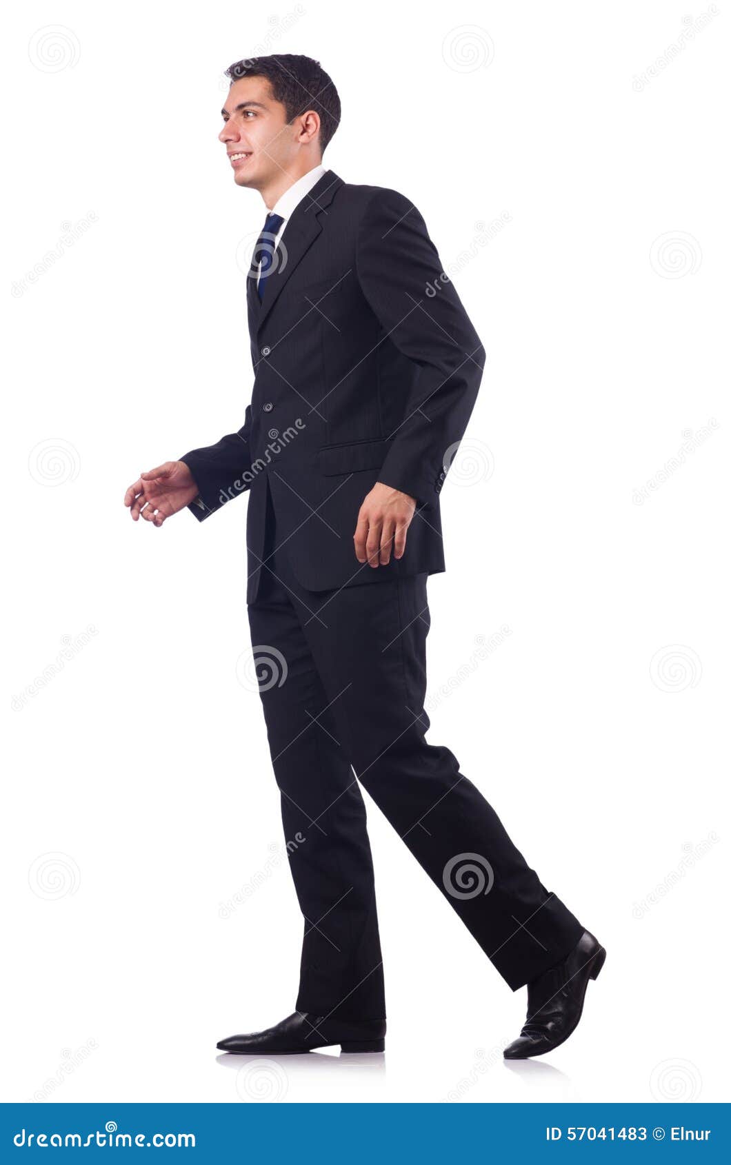 Businessman in Formal Attire Isolated on the White Stock Image - Image ...