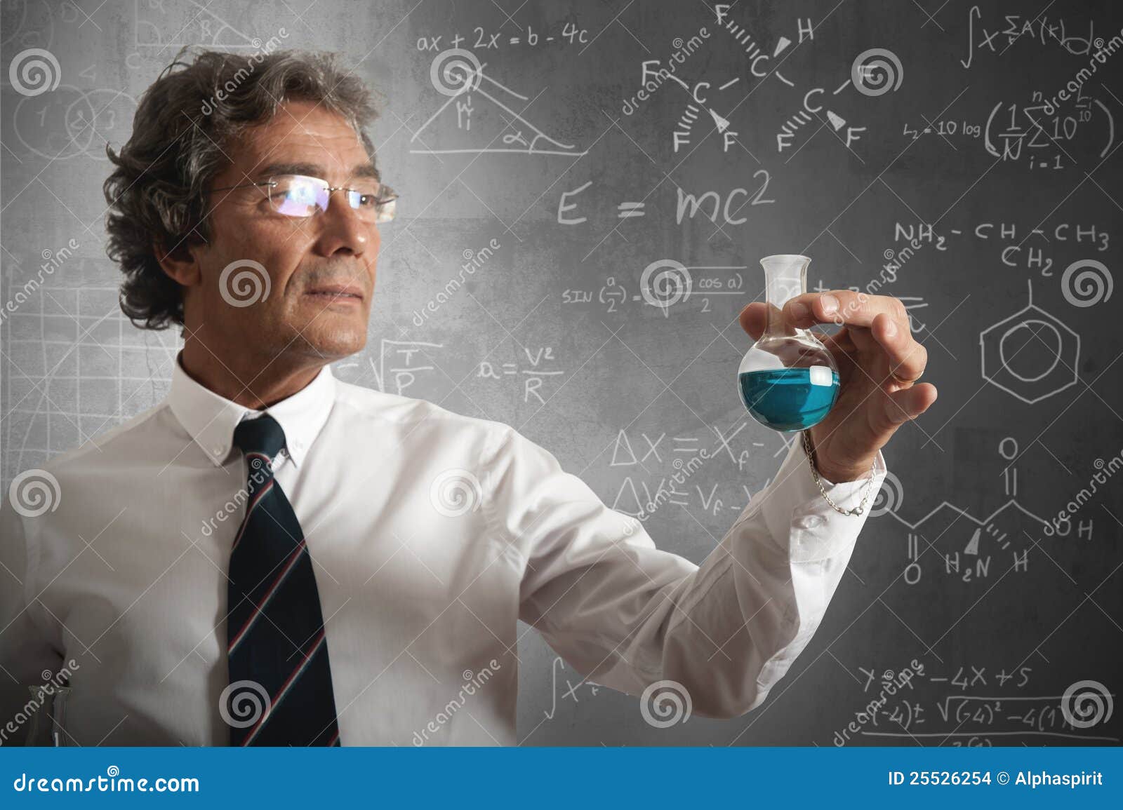 Businessman and Formula for the Success Stock Photo - Image of success ...