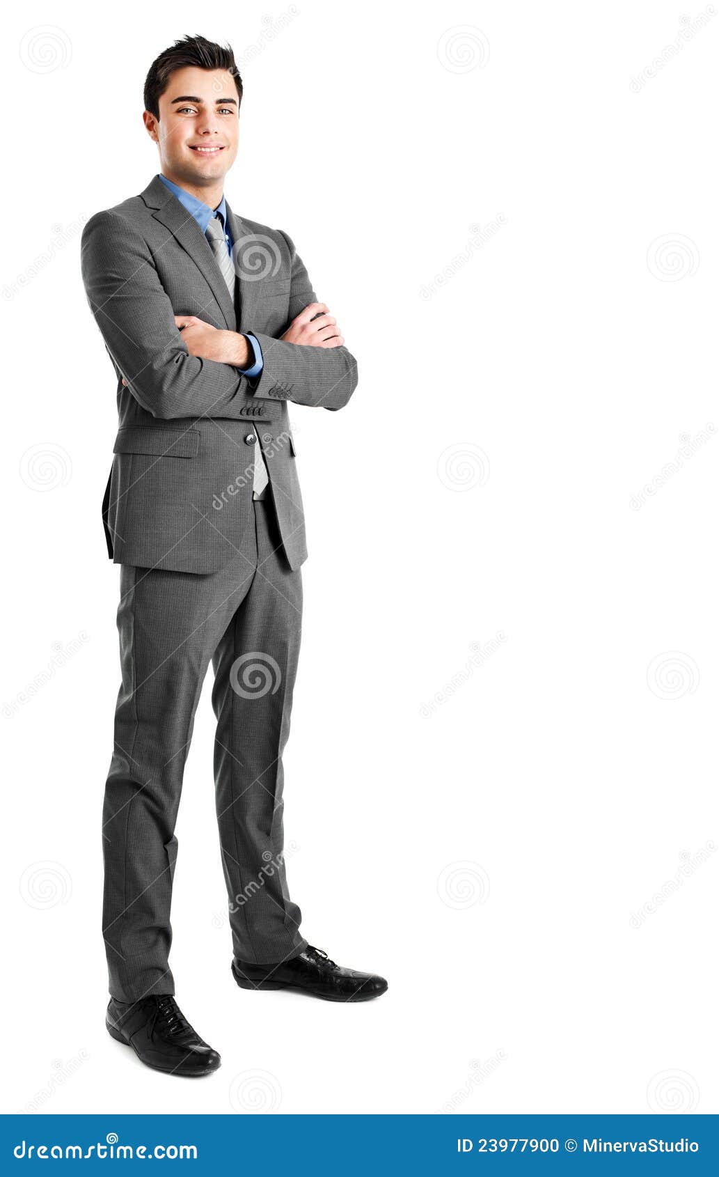 Businessman full length stock photo. Image of manager - 23977900