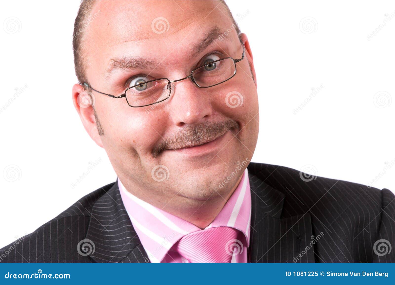 Businessman with Funny Face Stock Image - Image of professional, boss ...