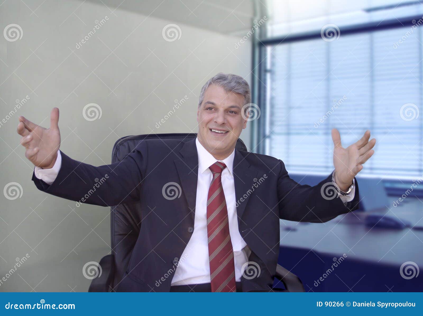 Businessman gesticulating stock photo. Image of communicate - 90266