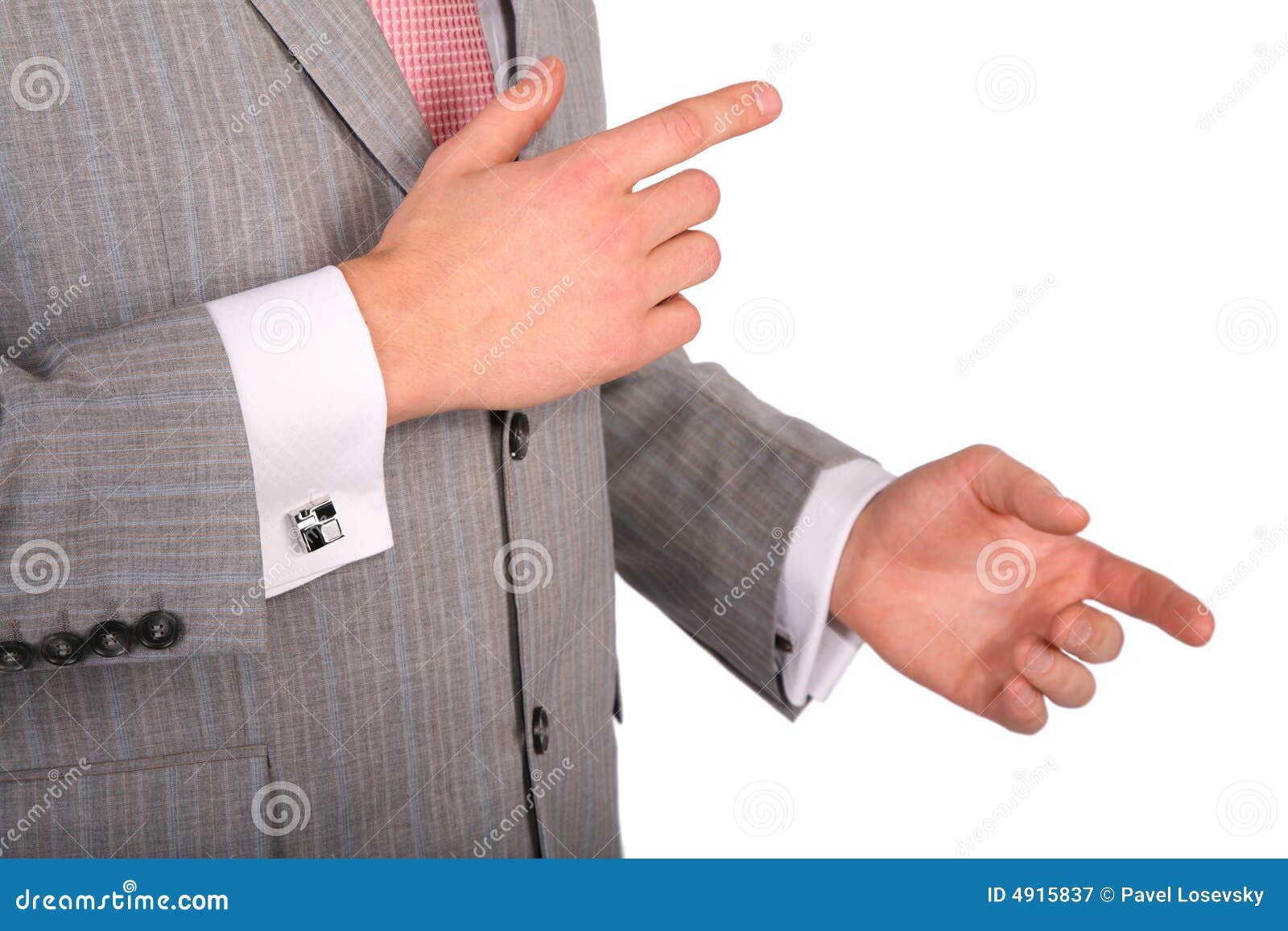 Businessman Gestures by Hand Stock Image - Image of casual, expertise ...