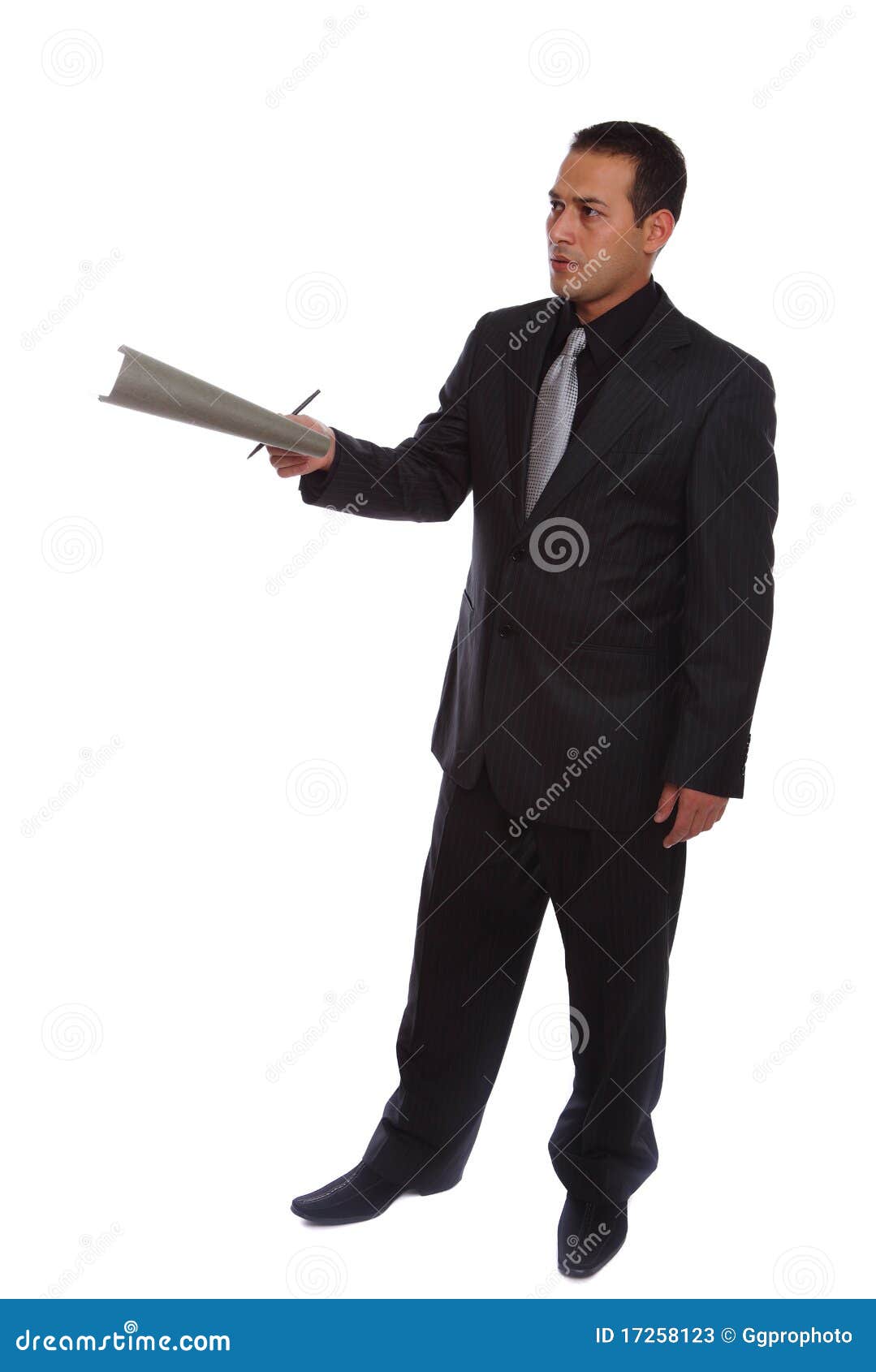 Businessman giving file stock image. Image of human, hand - 17258123