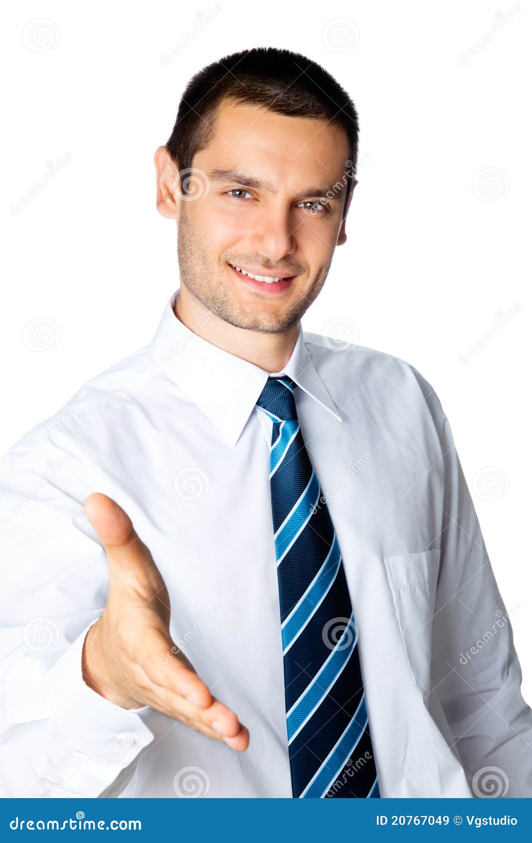 Businessman giving hand stock image. Image of aprove - 20767049