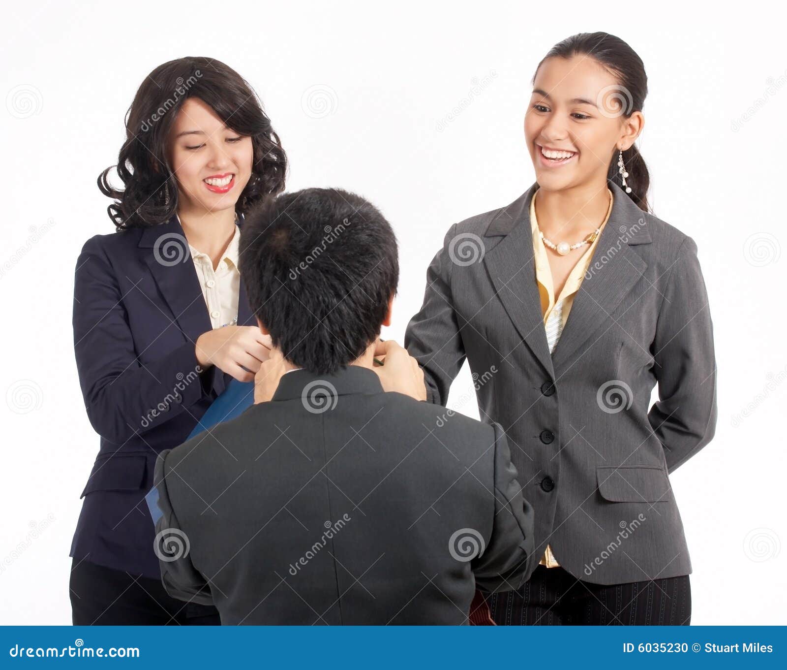 Businessman Giving Some Reward Stock Photo - Image of boss ...