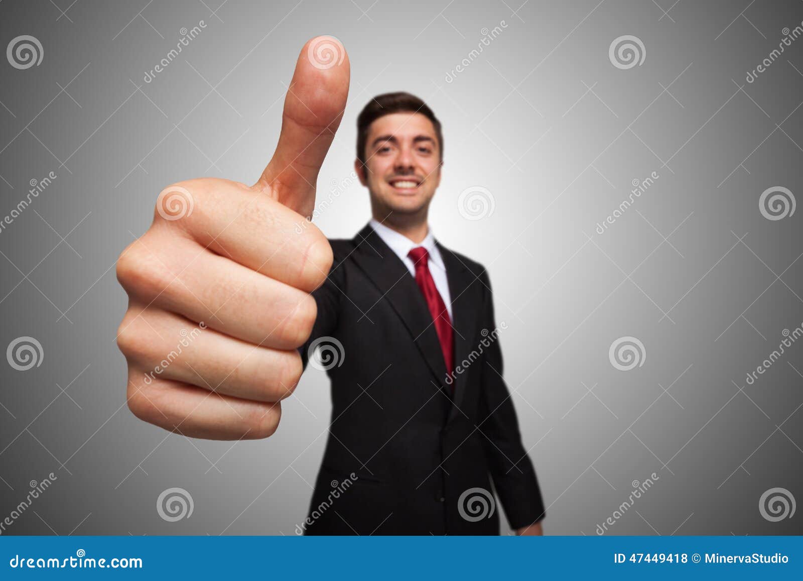 Businessman Giving Thumbs Up Stock Photo - Image of work, smiling: 47449418 Businessman Giving Thumbs Up Stock Photo - Image of work, smiling: 47449418
