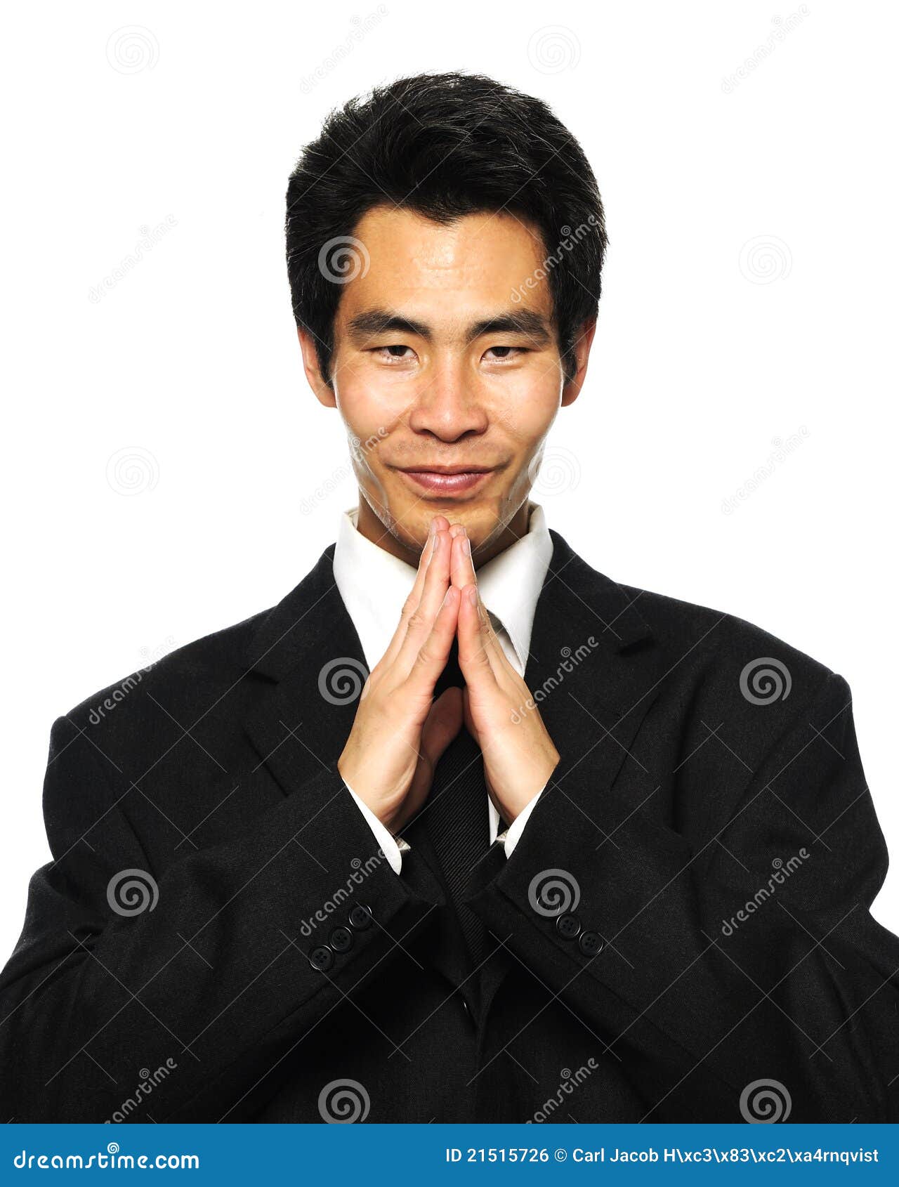 Businessman giving welcome stock photo. Image of manager - 21515726