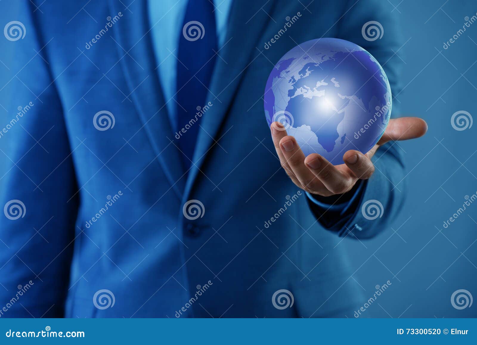 The Businessman in Globalisation Global Business Concept Stock Photo ...