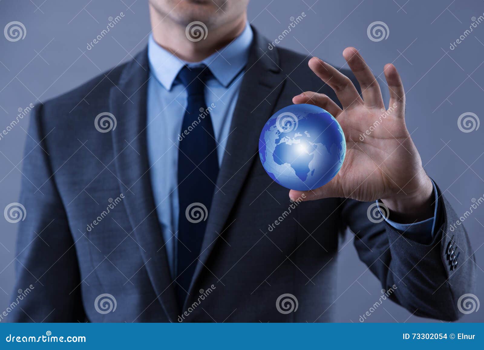The Businessman in Globalisation Global Business Concept Stock Photo ...