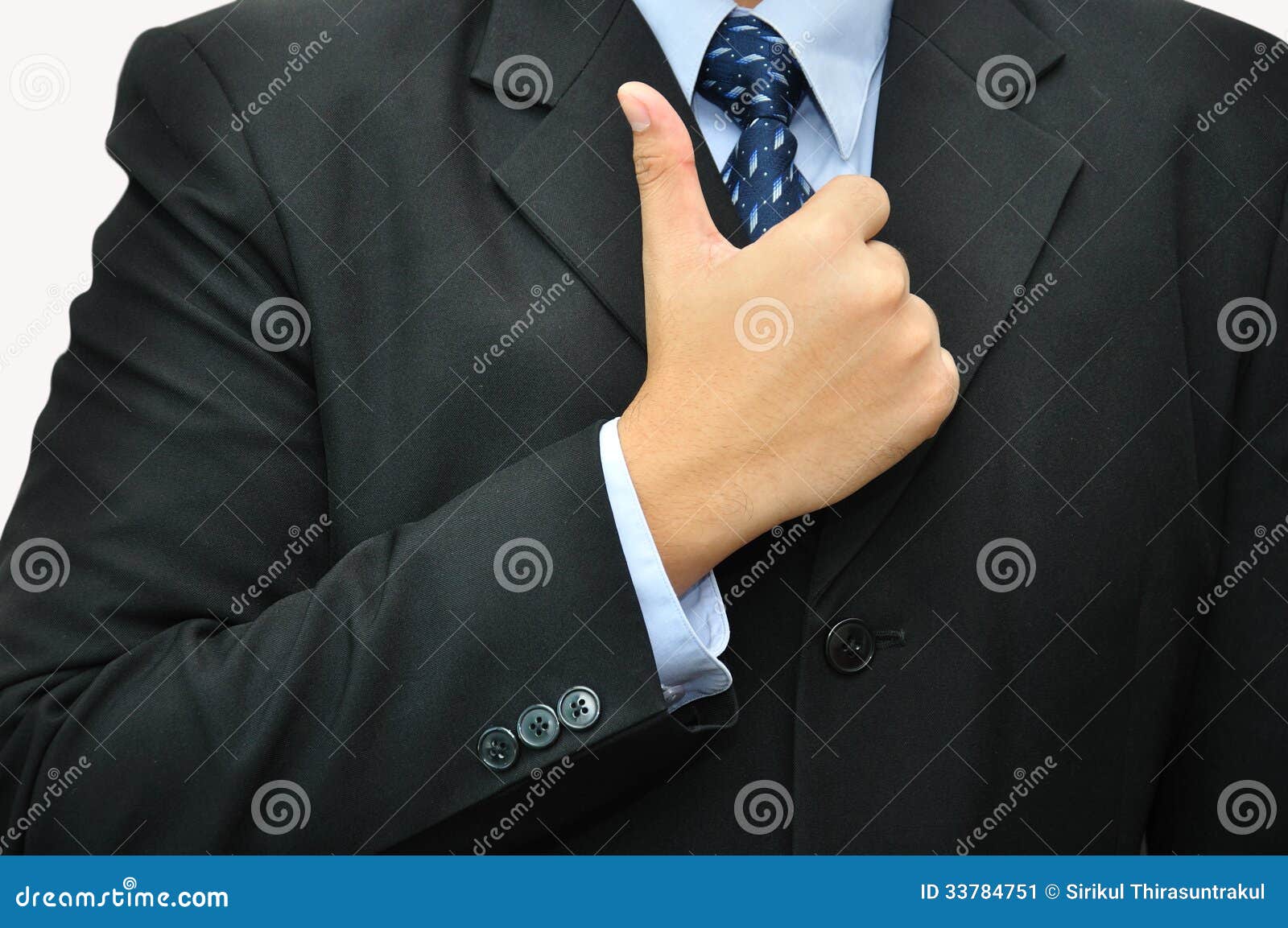 Businessman with Good Performance Action Stock Image - Image of people ...