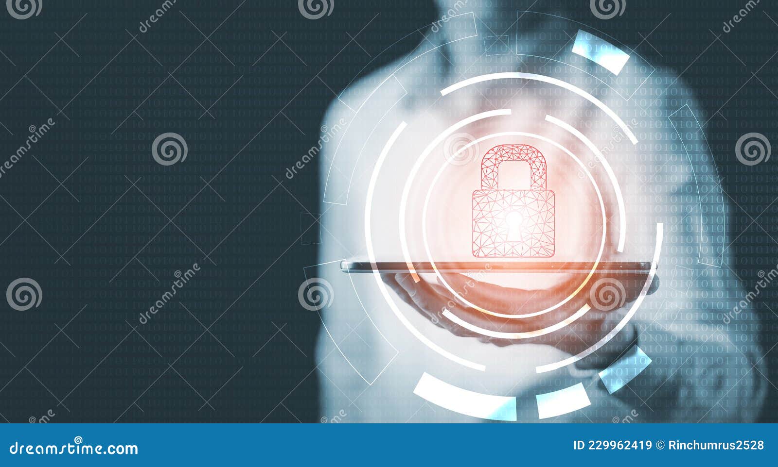 Businessman Hacker Hold Smart Phone And Touching In Graph Screen Code ...