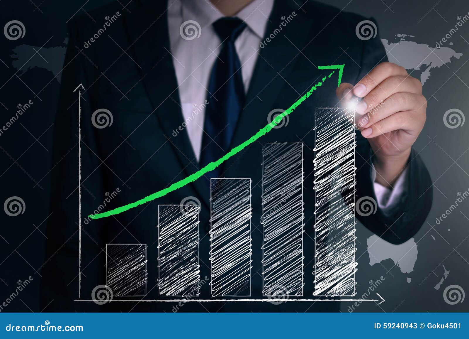 Businessman Hand Draw a Positive Graph Stock Image - Image of elements ... Businessman Hand Draw a Positive Graph Stock Image - Image of elements ...