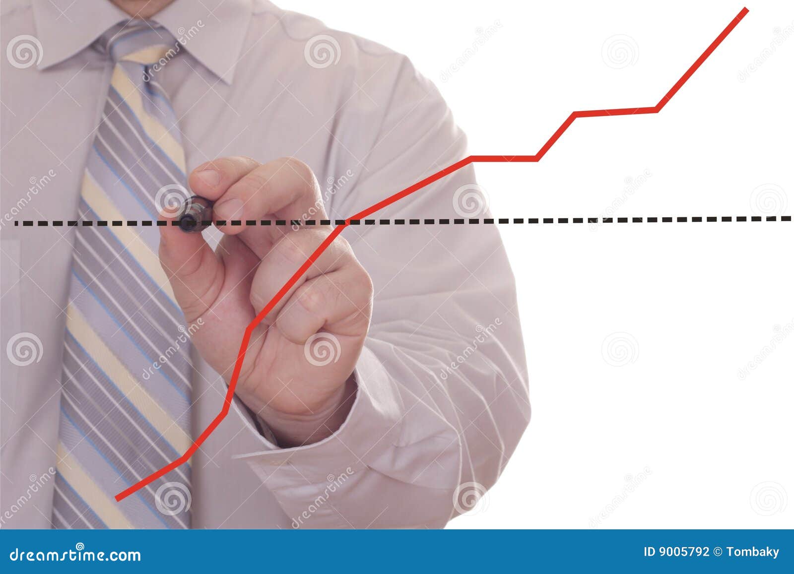 Drawing Of Graph On Blackboard. Royalty-Free Stock Photography ...