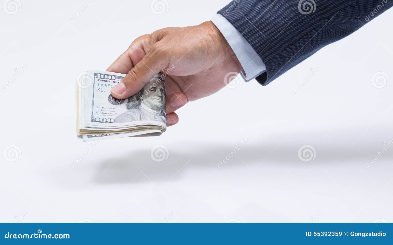 Businessman Hand Grabbing USD Stock Image - Image of dollars, wealth ...