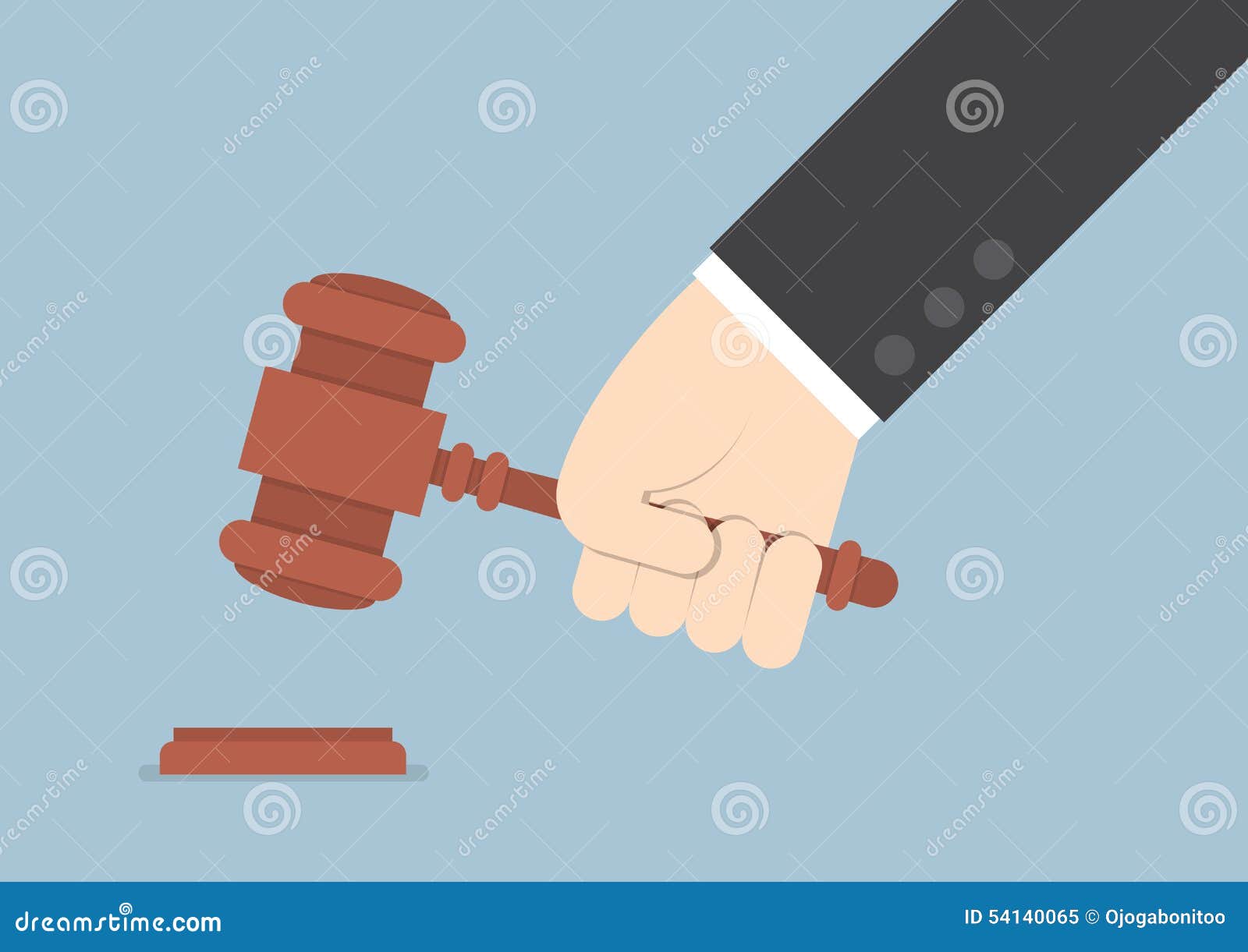 Hand Knocking On Door Icon. Pictogram Isolated On A White Background ...