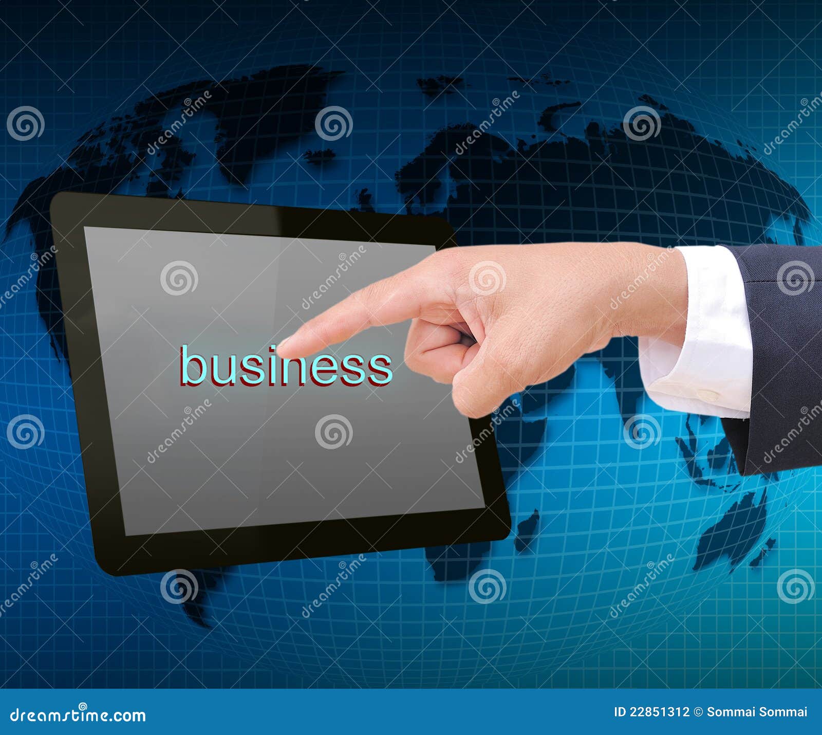 Businessman Hand Pressing Business Button Stock Photo - Image of ... Businessman Hand Pressing Business Button Stock Photo - Image of ...