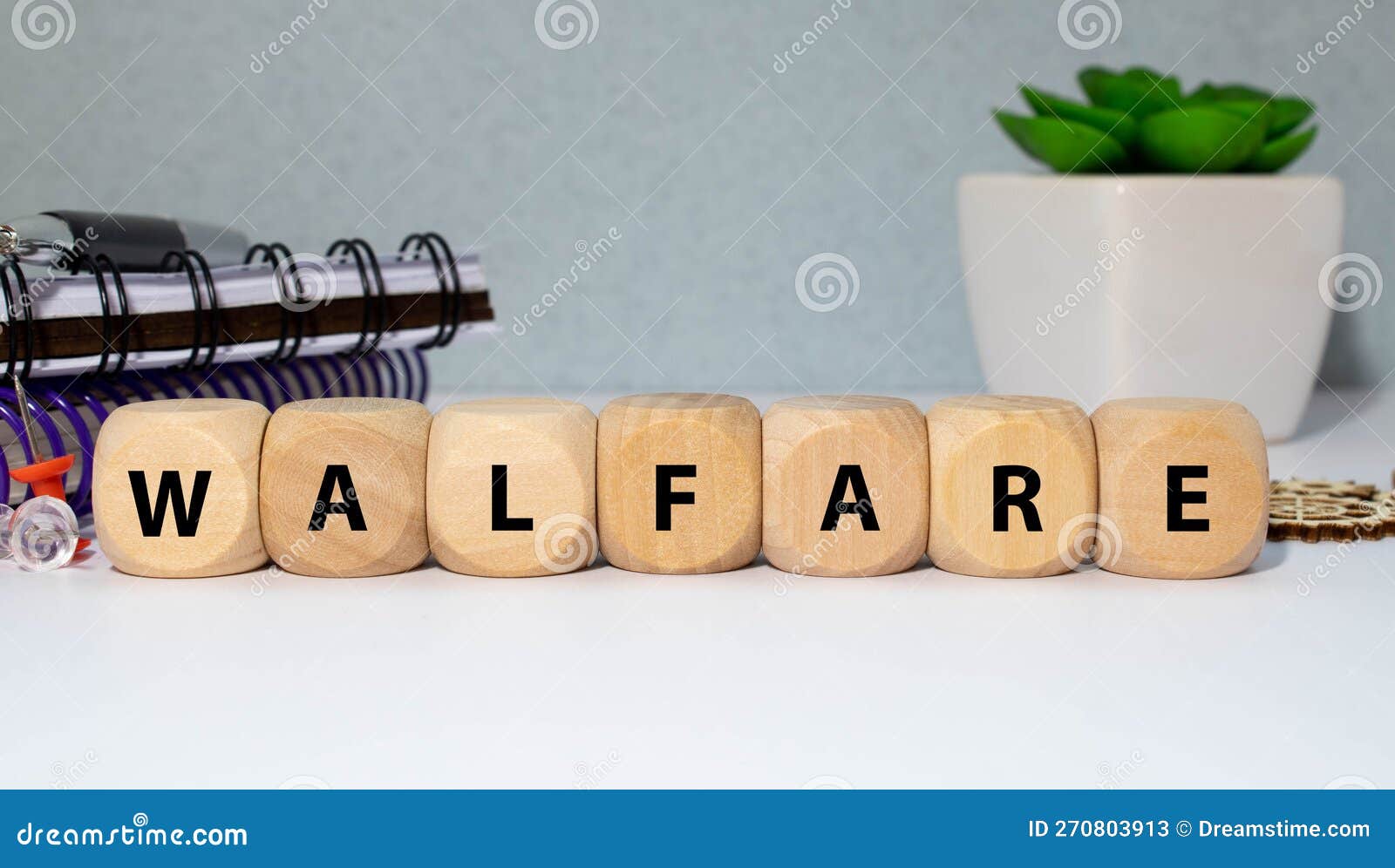 Businessman Hand Touching WALFARE FUNCTION Button on Virtual Screen ...