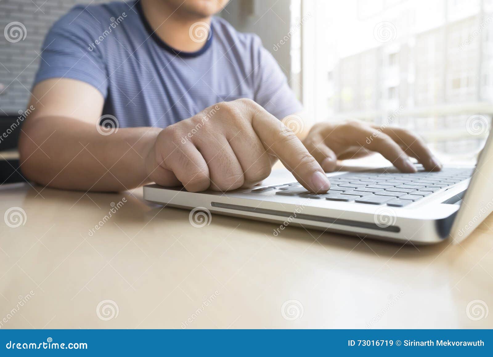 Businessman Hands Typing on a PC or Laptop Keyboard Stock Image - Image ...