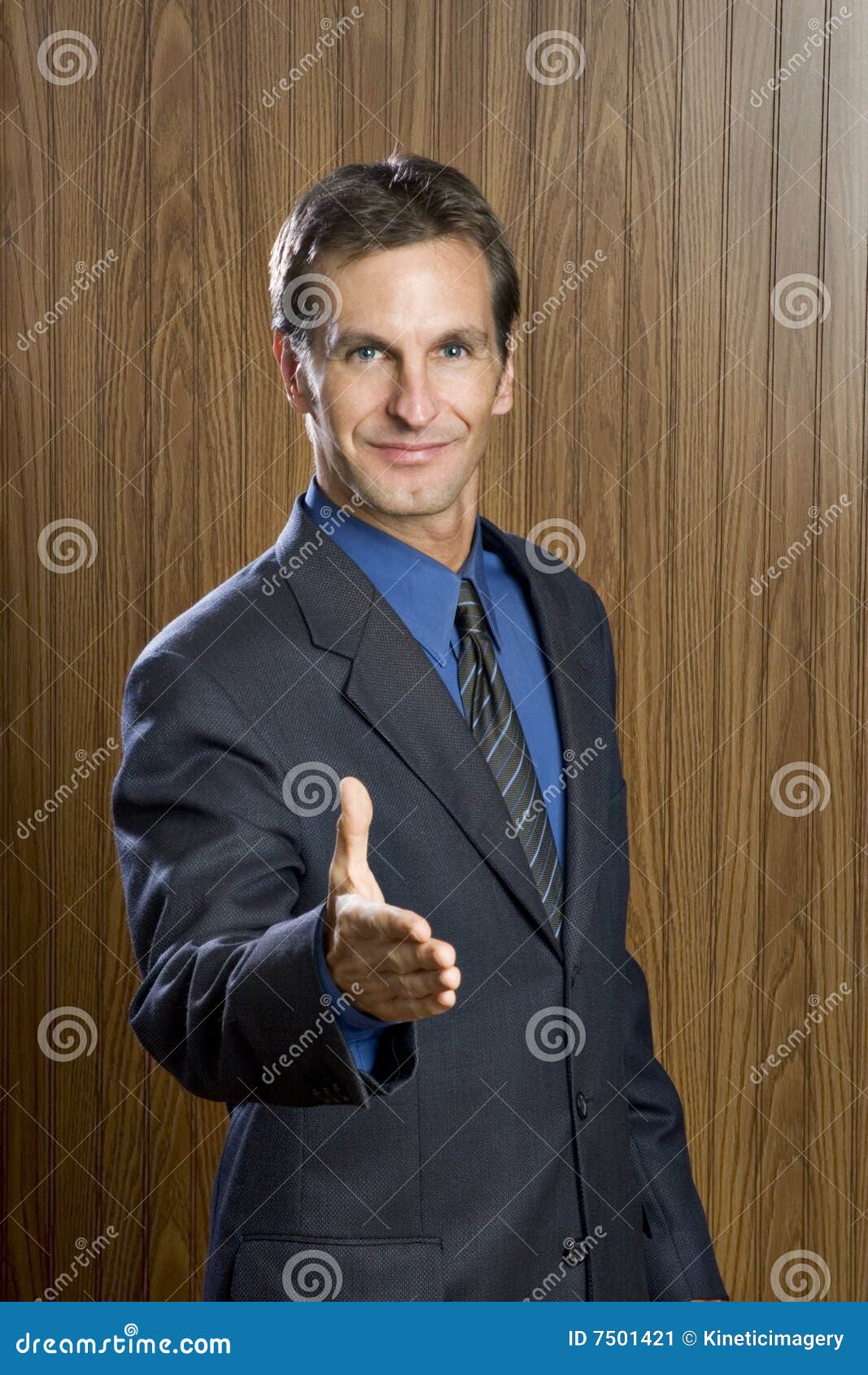 Businessman handshake stock image. Image of sociable, necktie - 7501421