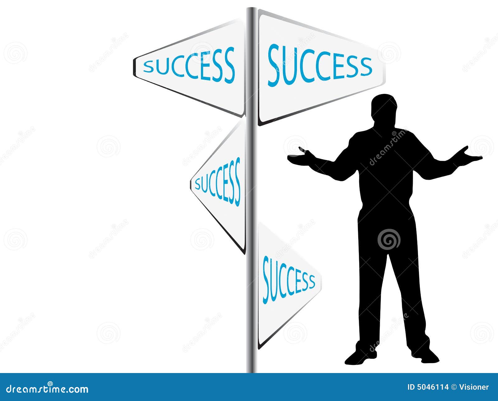 Businessman has hard time stock vector. Illustration of increase - 5046114