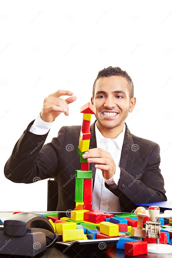 Businessman having fun stock image. Image of businessman - 12966915