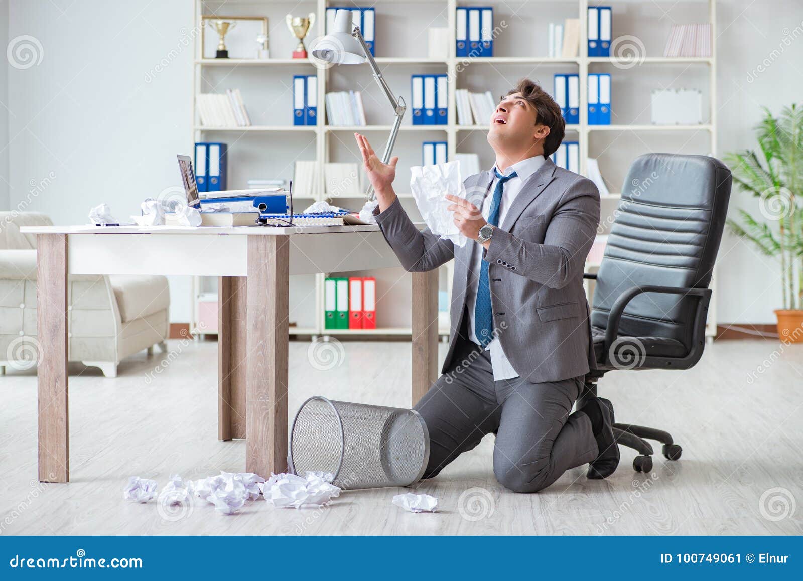 The Businessman Having Fun Taking a Break in the Office at Work Stock ... The Businessman Having Fun Taking a Break in the Office at Work Stock ...