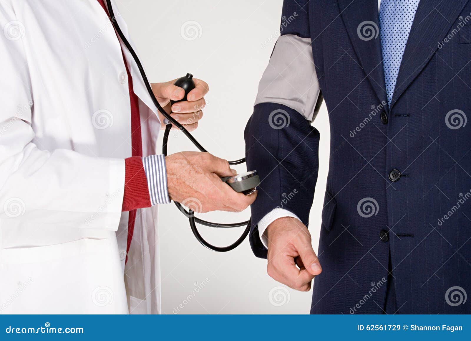 Businessman Having a Medical Check Up Stock Image - Image of patients ...
