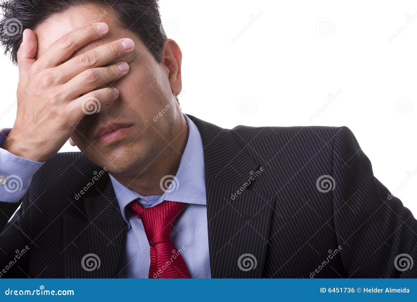Businessman headache stock photo. Image of corporate, executive - 6451736