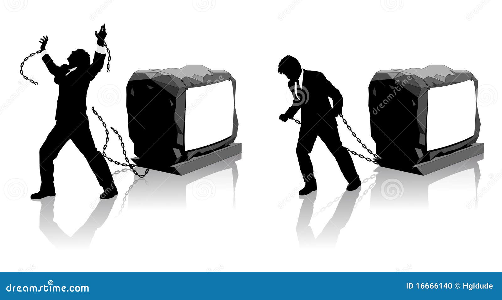 Businessman Held Back and Freedom Stock Vector - Illustration of ...