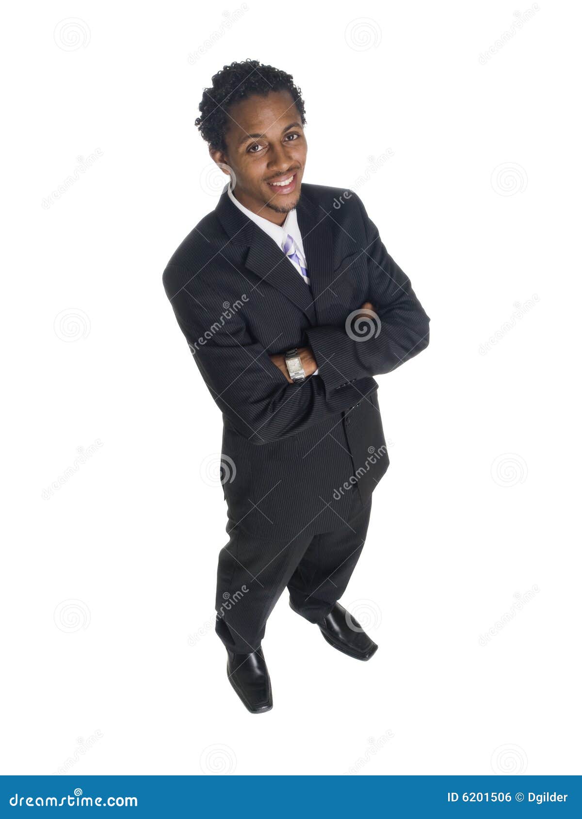 Businessman - High Angle Smile Stock Photo - Image of high, shot: 6201506