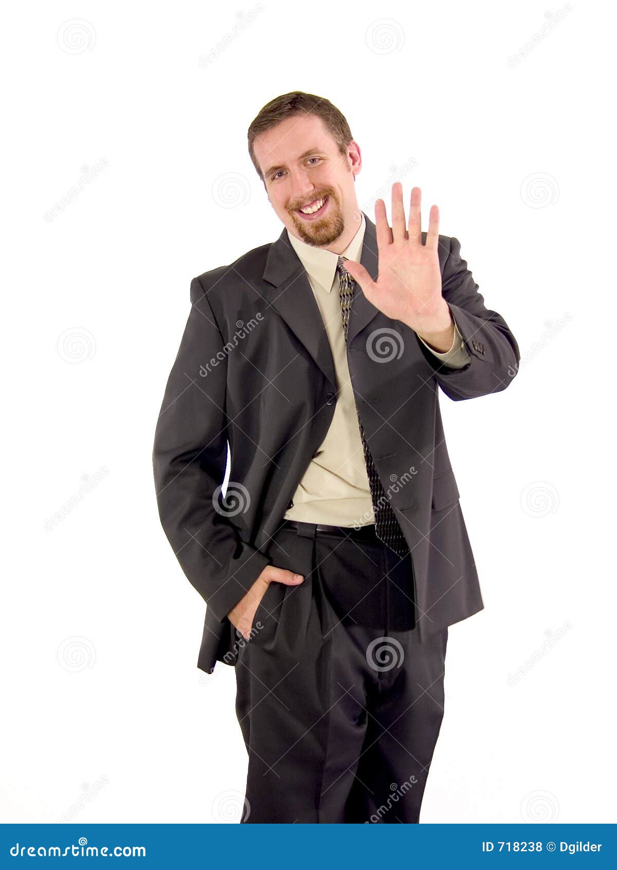 Businessman high five stock photo. Image of happy, defendent - 718238