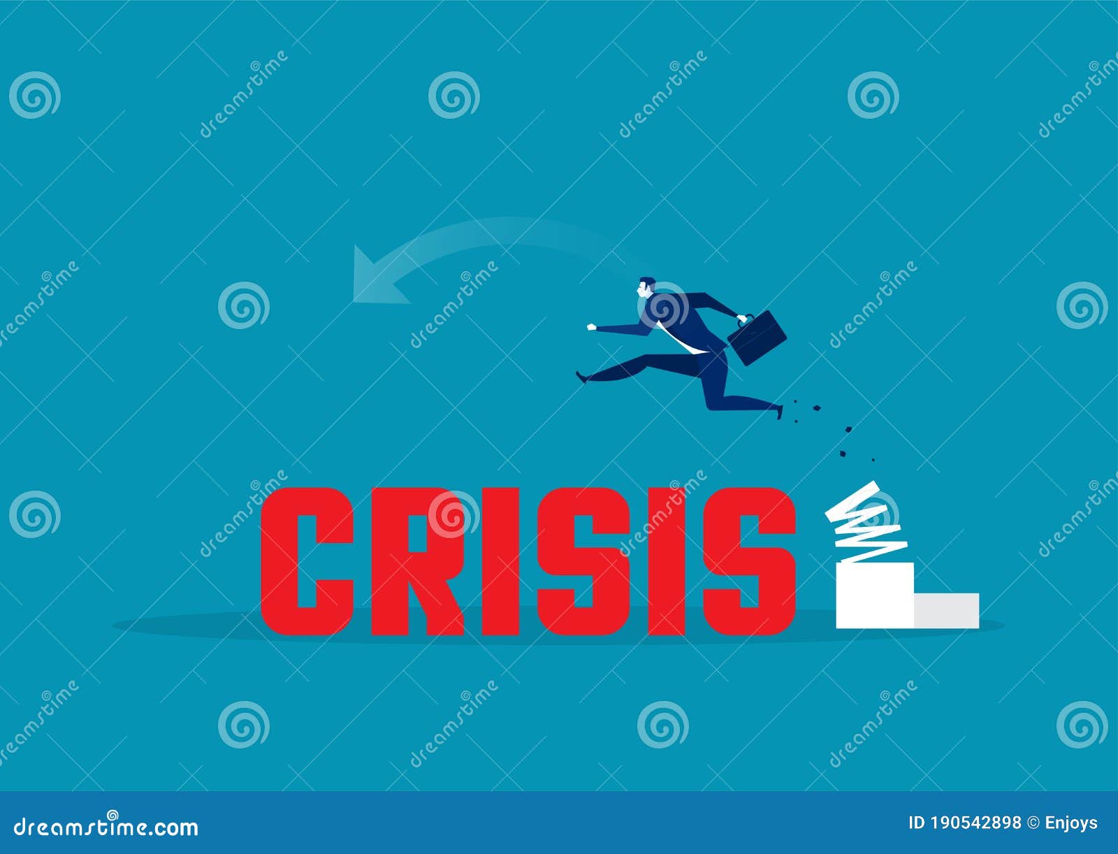 Overcome Difficulties Concept. Hand Drawn Vector. | CartoonDealer.com ... Overcome Difficulties Concept. Hand Drawn Vector. | CartoonDealer.com ...
