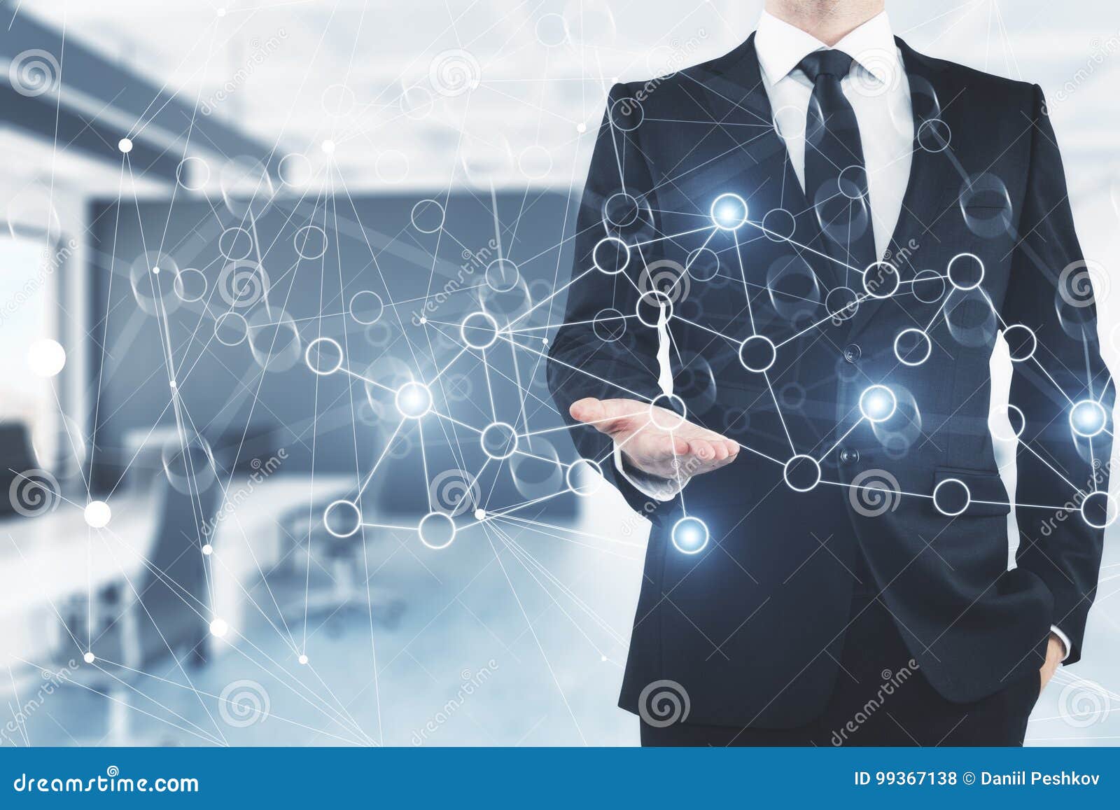 Networking concept stock illustration. Illustration of corporate - 99367138