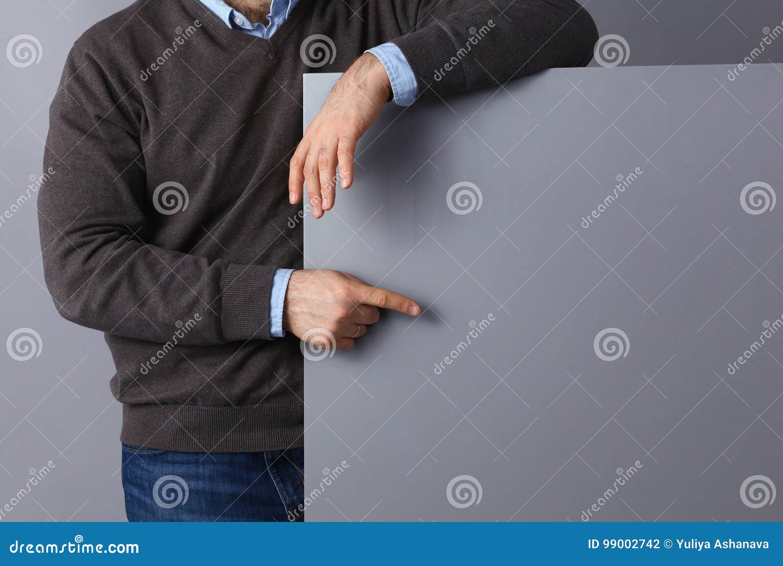 Businessman Holding a Blank Board, Pointing Something Stock Photo ... Businessman Holding a Blank Board, Pointing Something Stock Photo ...