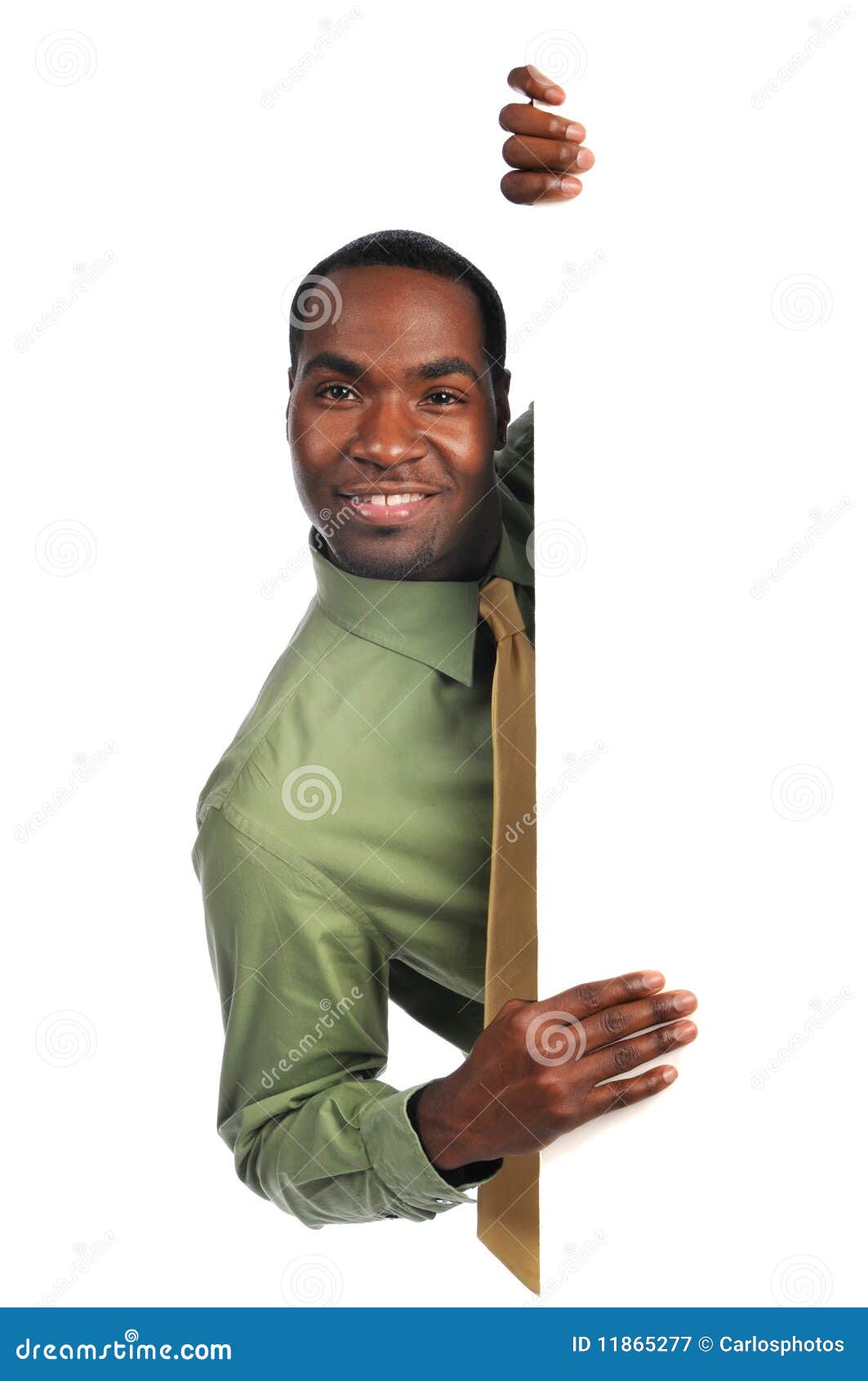 Man With Blank Sign Board Royalty-Free Stock Photo | CartoonDealer.com ...