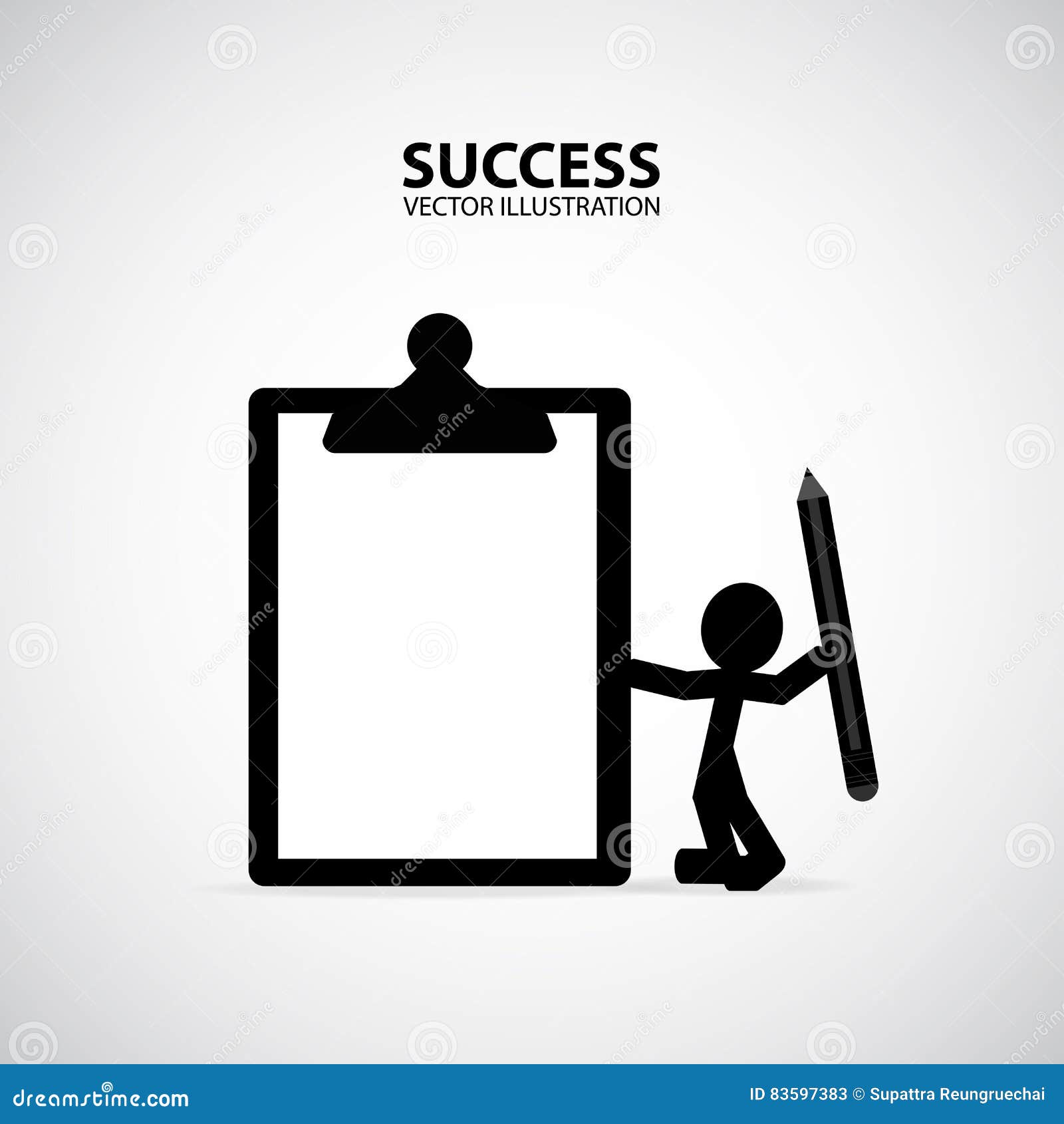 Businessman Holding Clipboard with Blank White Paper. Silhouette ... Businessman Holding Clipboard with Blank White Paper. Silhouette ...