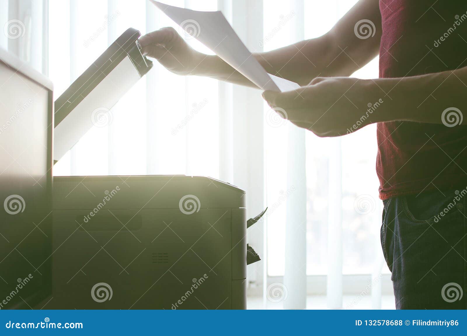 Scan document. stock photo. Image of businessman, page - 132578688