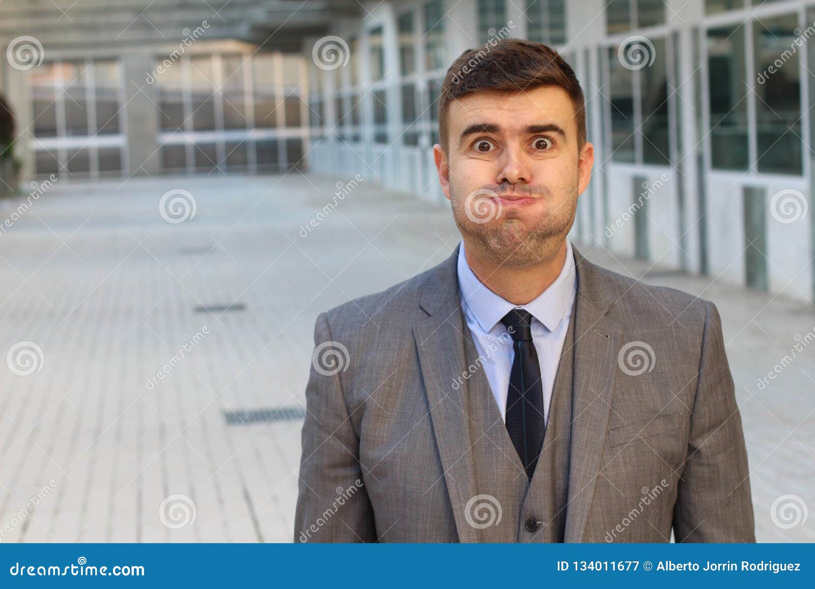 Businessman Inflated Cheeks Stock Photos - Free & Royalty-Free Stock ...